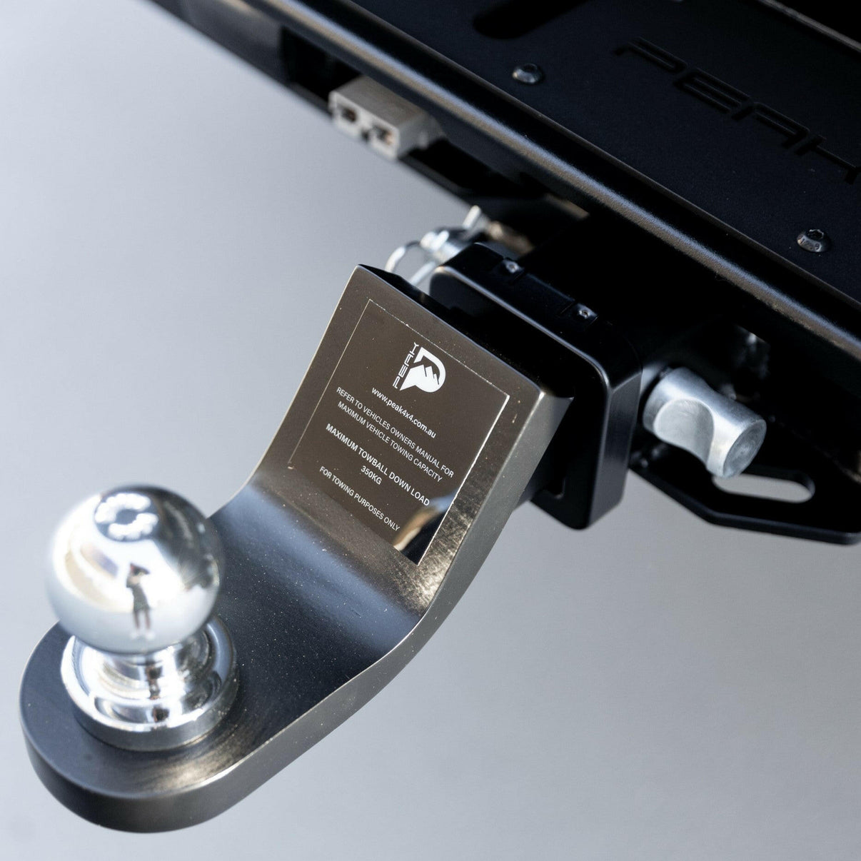 PEAK Nighthawk Steel Rear Bumper with 3500kg TowBar & Recovery Points ...