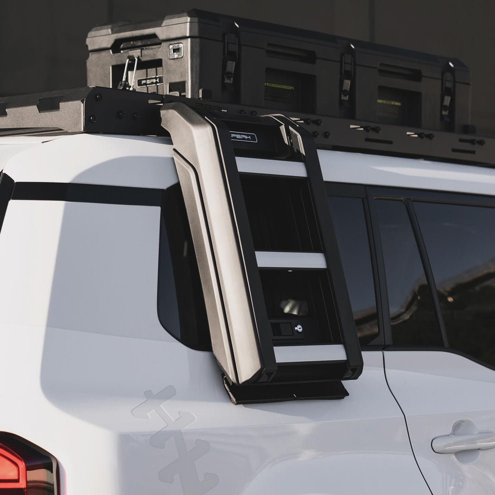 Side-Mounted Foldable Ladder System for Toyota LandCruiser Prado J250 ...