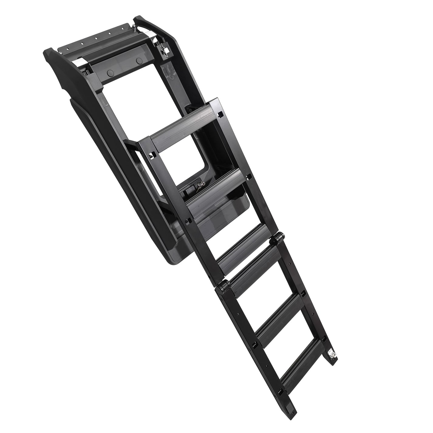 Side-Mounted Foldable Ladder System for Toyota LandCruiser Prado J250 ...