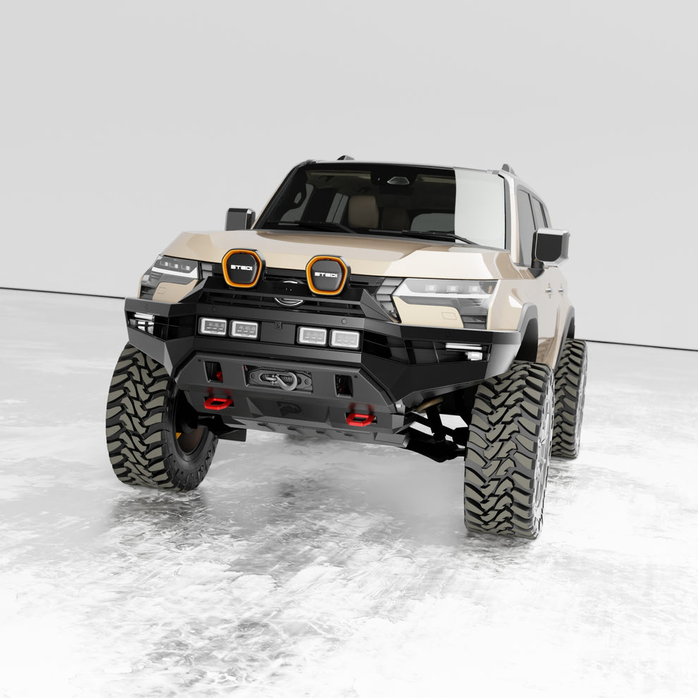 PEAK GX1 Hustler Bull Bar for Lexus GX550 | Dakar - Type X EVO – PEAK 4x4