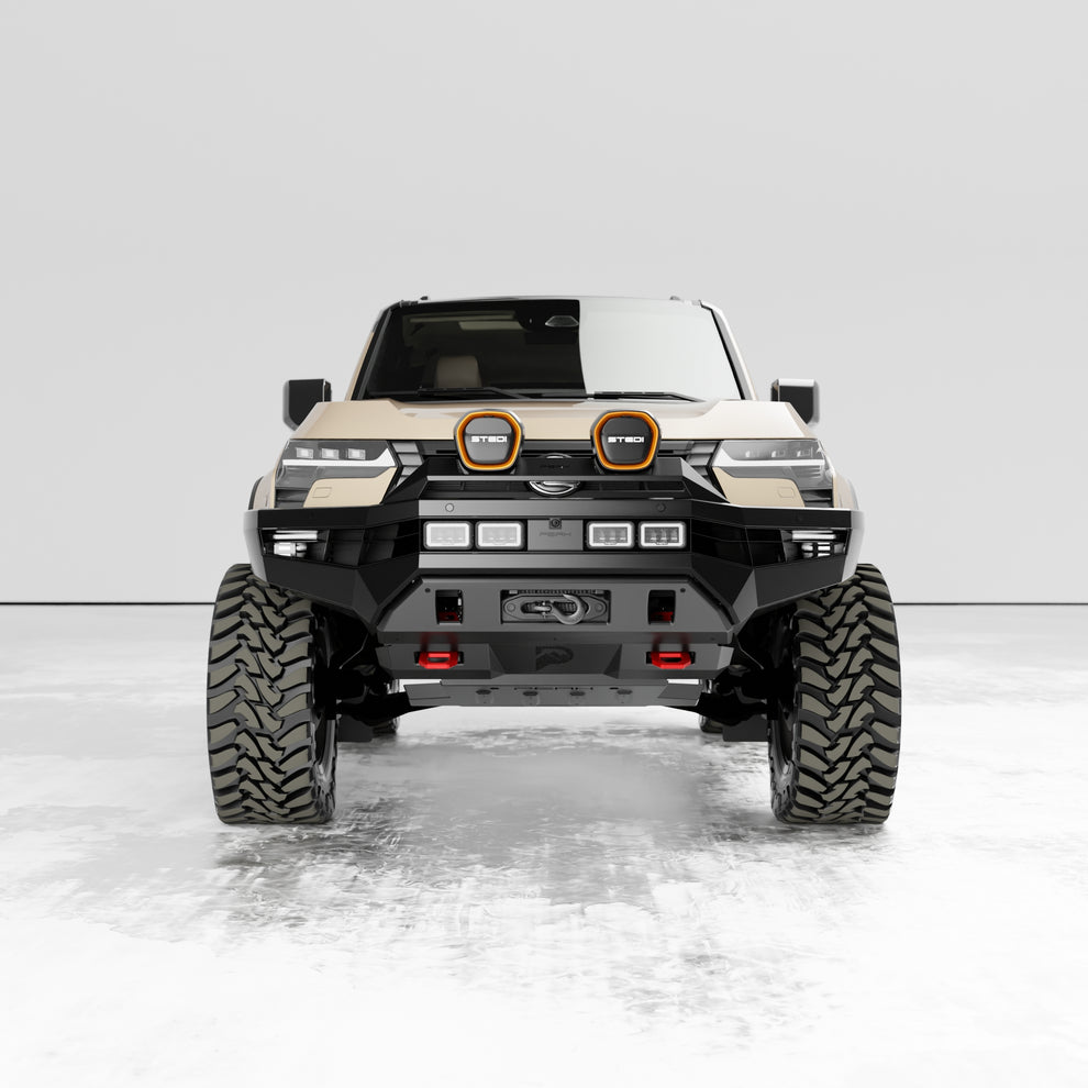 PEAK GX1 Hustler Bull Bar for Lexus GX550 | Dakar - Type X EVO – PEAK 4x4