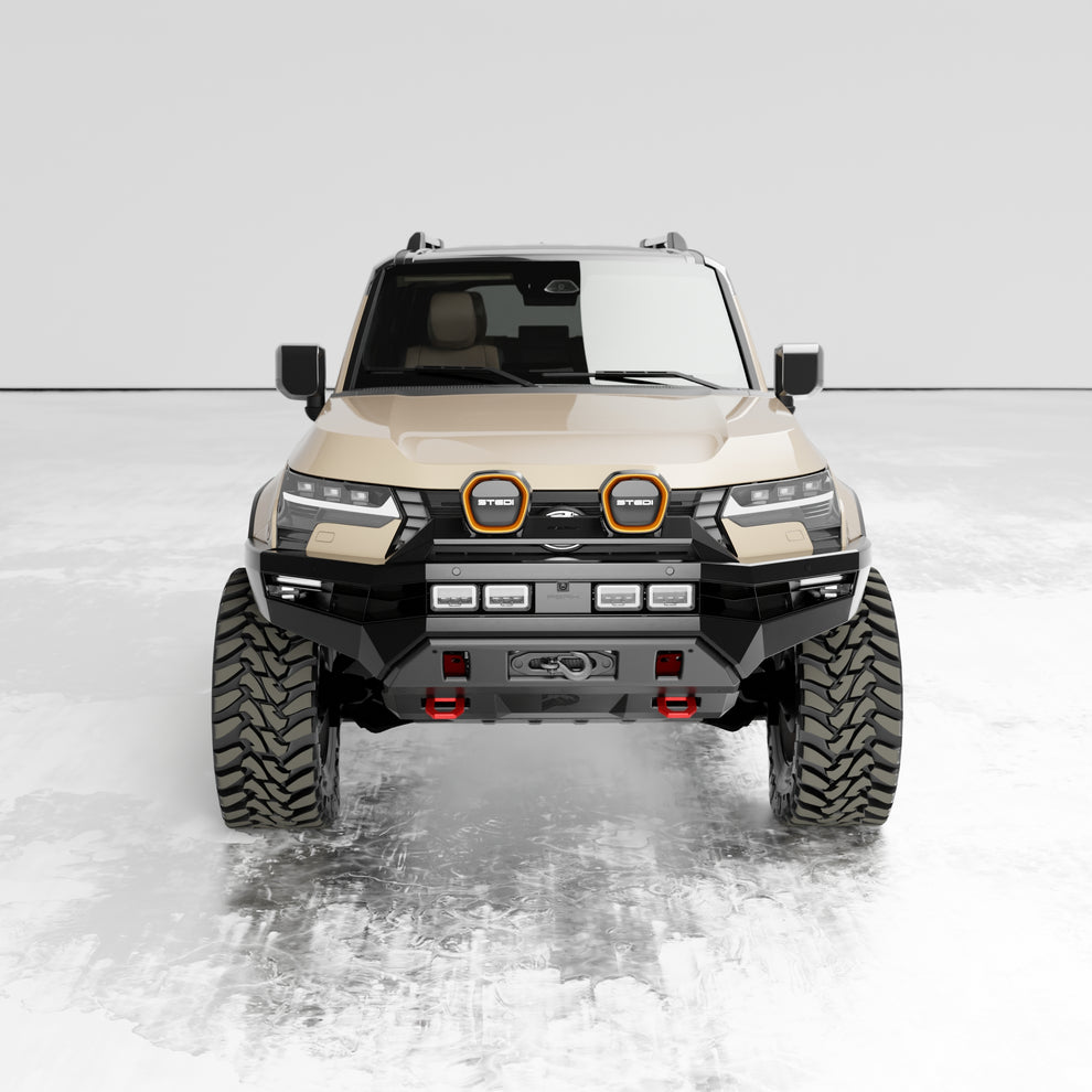 PEAK GX1 Hustler Bull Bar for Lexus GX550 | Dakar - Type X EVO – PEAK 4x4