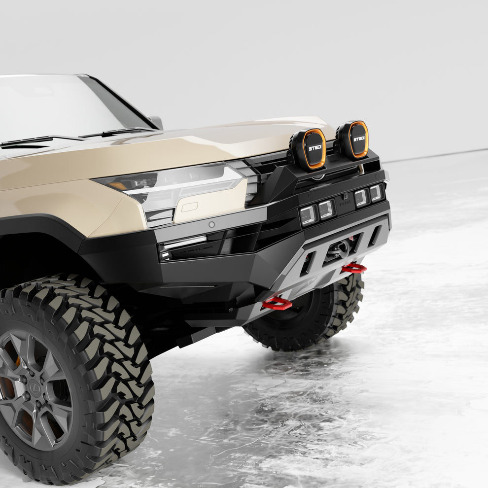 PEAK GX1 Hustler Bull Bar for Lexus GX550 | Dakar - Type X EVO – PEAK 4x4