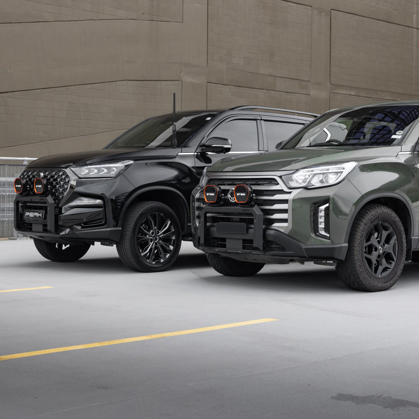 PEAK Steel Nudge Bar For KGM SsangYong Musso – PEAK 4x4