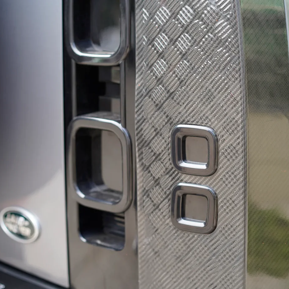 Smoked Tail Light Covers for Land Rover Defender 90 / 110 / 130 (L663 ...