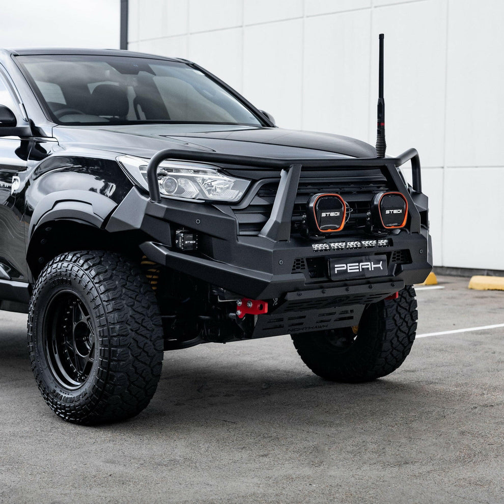 PEAK M1 NightHawk Steel Bull Bar For KGM SsangYong Musso (Triple Loop) – PEAK 4x4