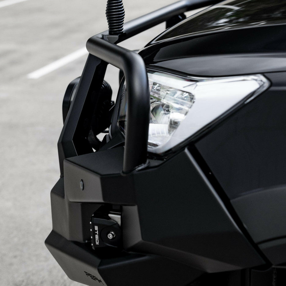 PEAK M1 NightHawk Steel Bull Bar For KGM SsangYong Musso (Triple Loop ...