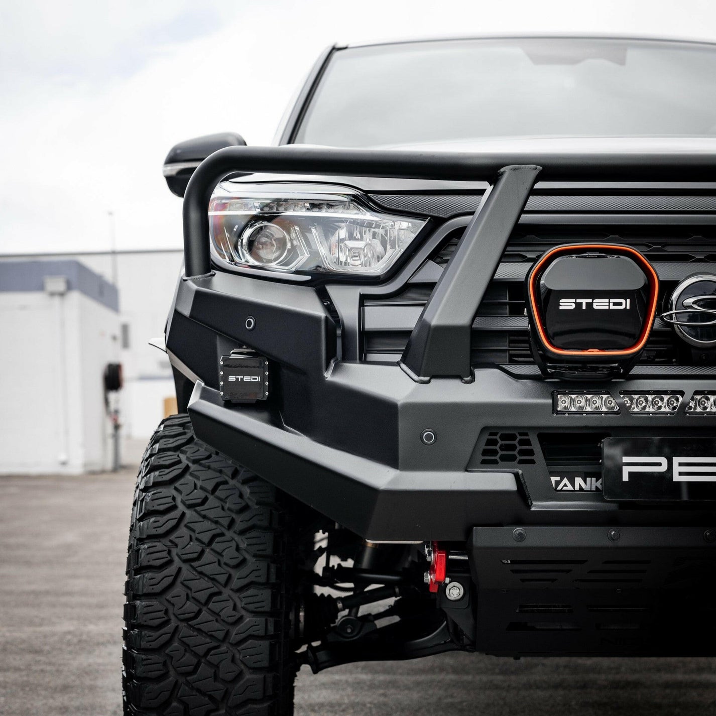 PEAK M1 NightHawk Steel Bull Bar For KGM SsangYong Musso (Triple Loop) – PEAK 4x4