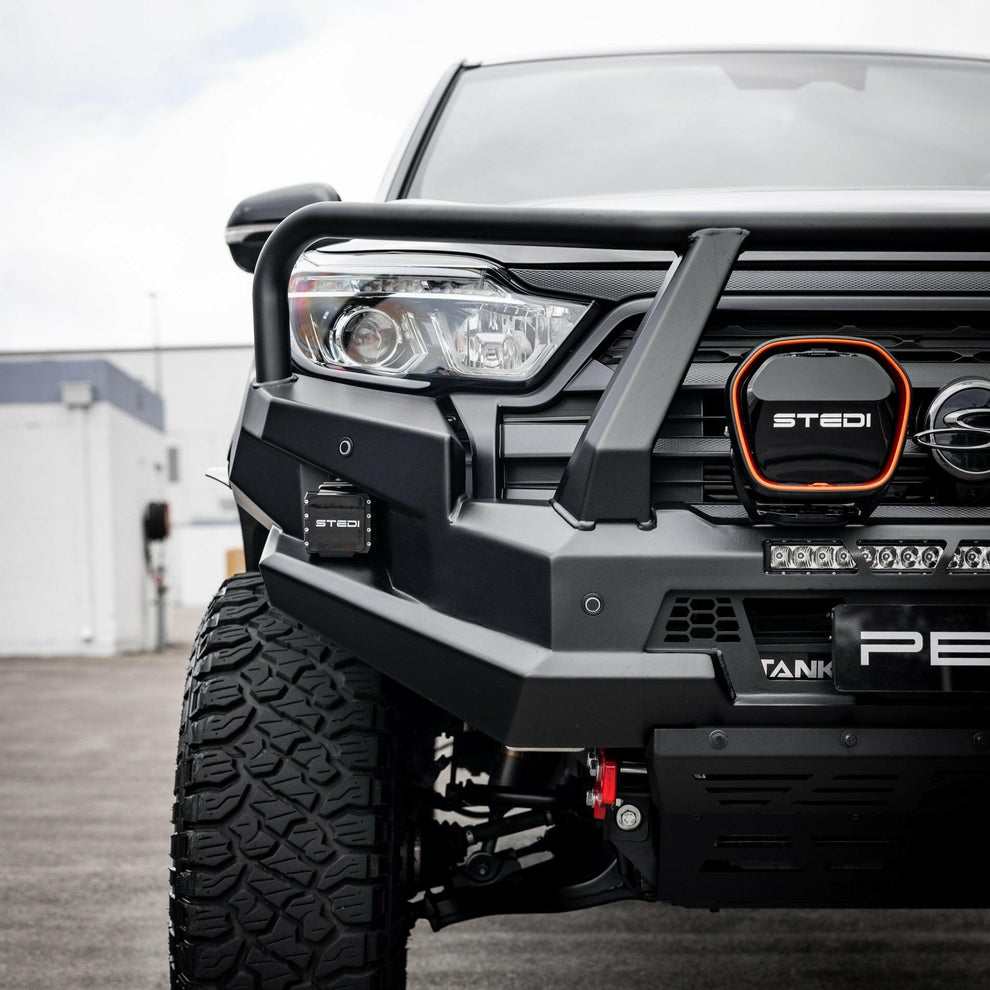 PEAK M1 NightHawk Steel Bull Bar For KGM SsangYong Musso (Triple Loop) – PEAK 4x4