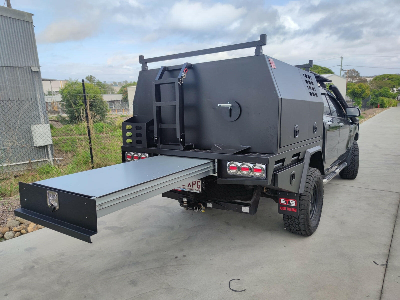 Aluminum Ute Tray & Canopy Package W1 – PEAK 4x4